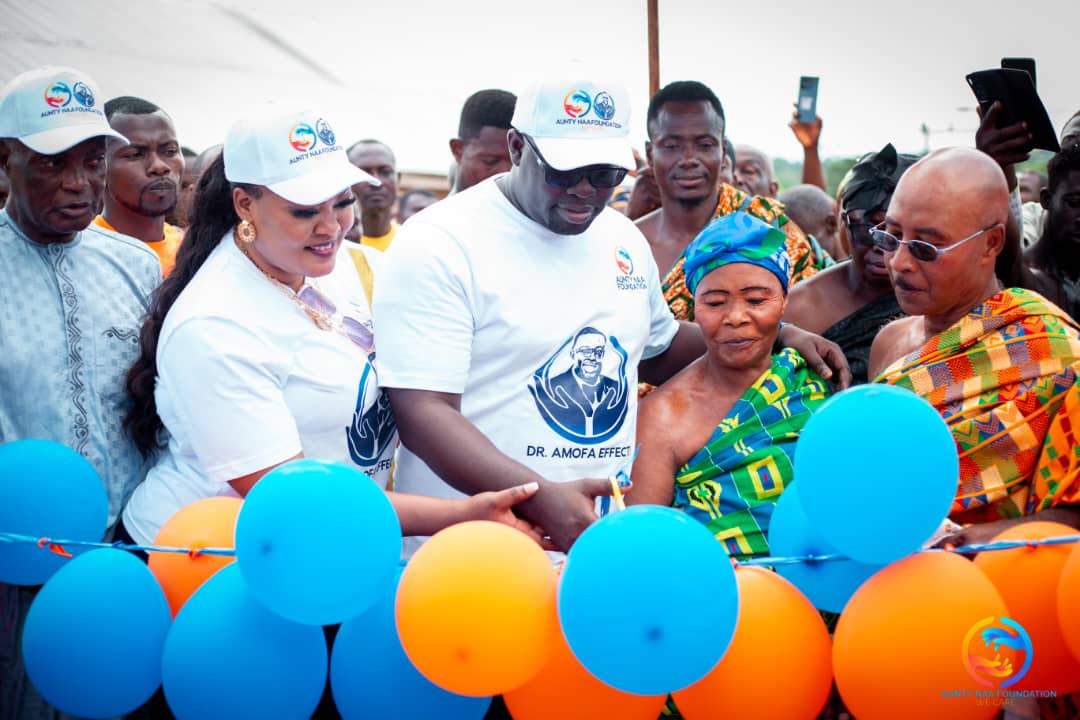 Dr. Mike Amofa Dankwah commissions an ultra modern mechanised borehole ...
