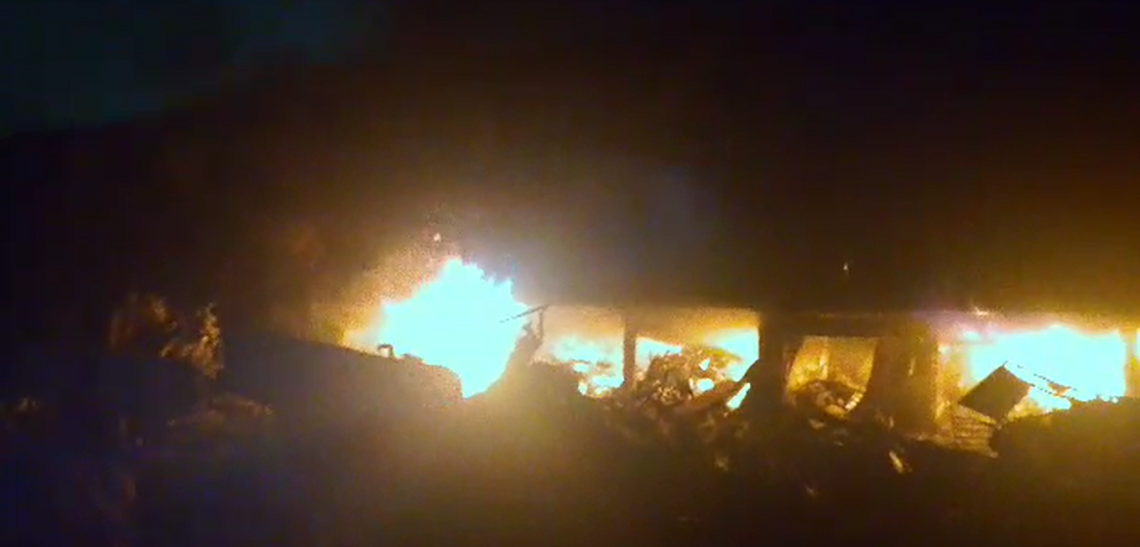 Adum: Firefighters still at scene, battling residual fires