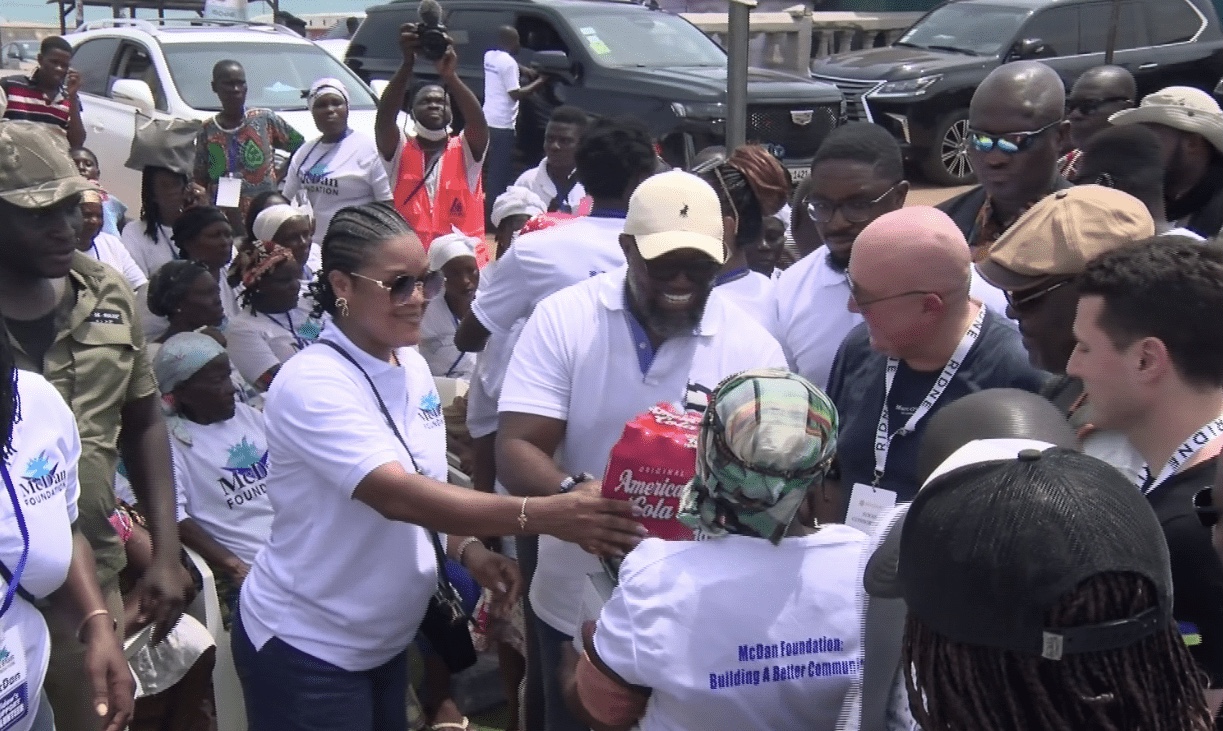 McDan Foundation supports widows at Jamestown with food items