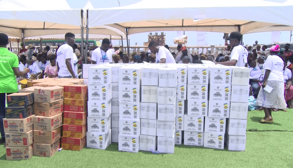 McDan Foundation supports widows at Jamestown with food items
