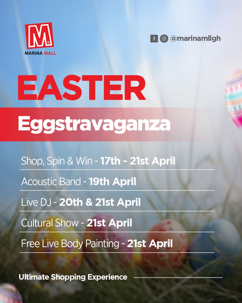Family fun blooms at Marina Mall’s Easter Eggstravaganza!