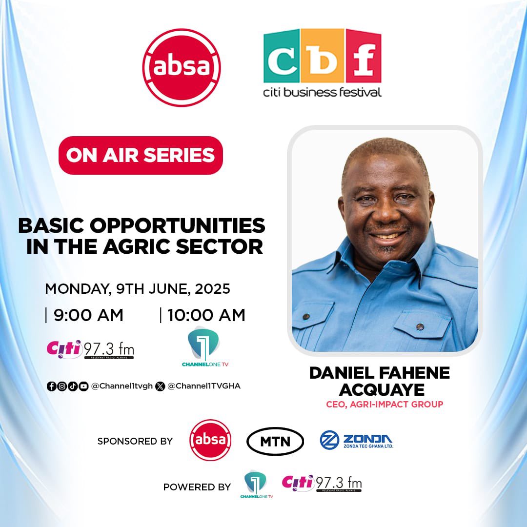 'Basic Opportunities In The Agric Sector' with Daniel Fahene Acquaye ...