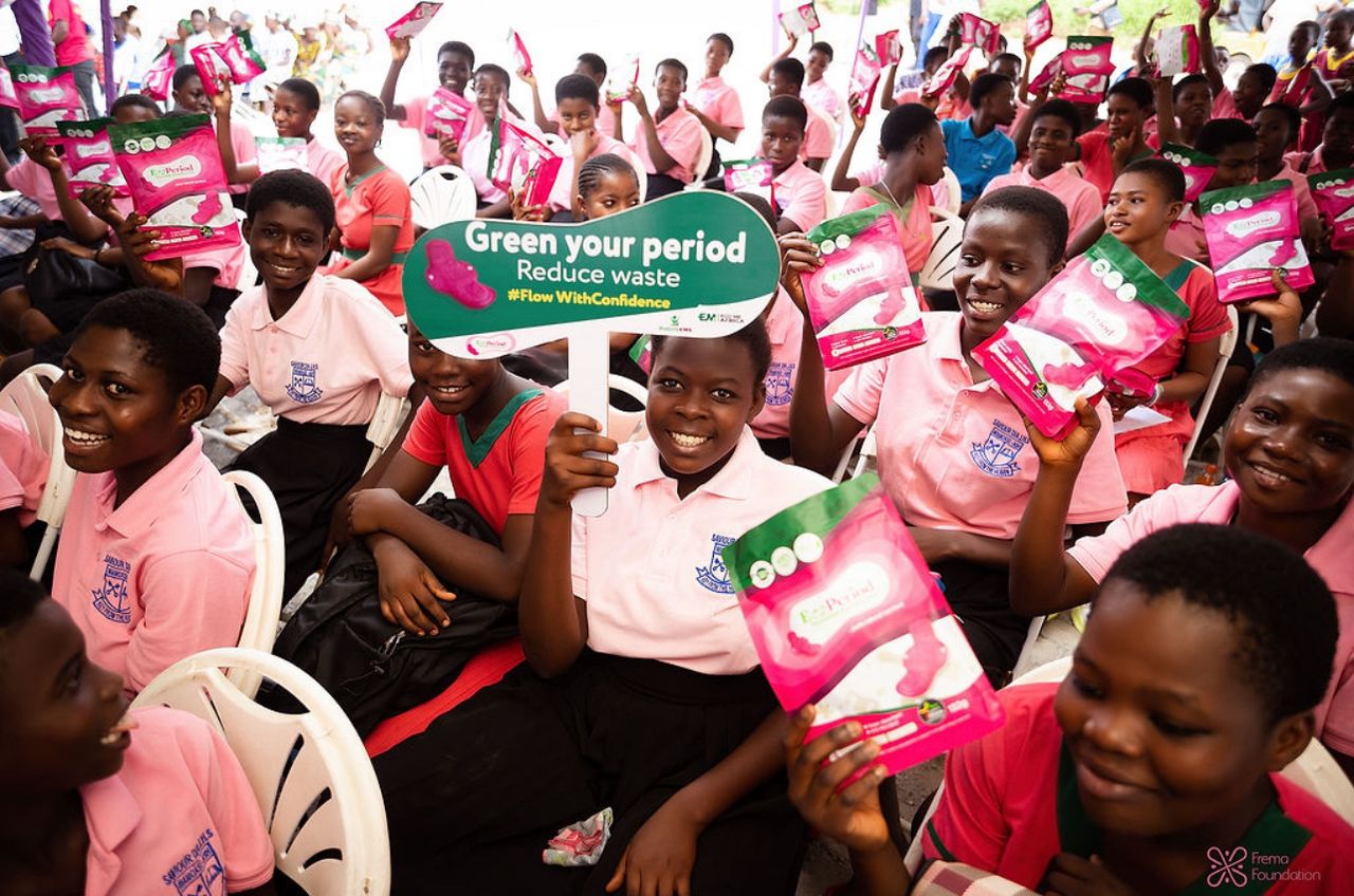 A/R: Frema Foundation launches ‘Dignity in Bloom’ period pad project to ...