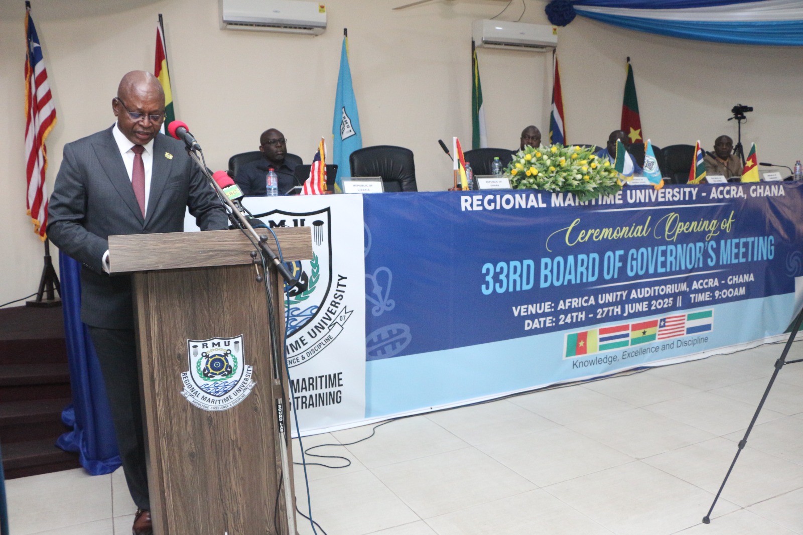 Gov't pledges to position RMU as global maritime training hub