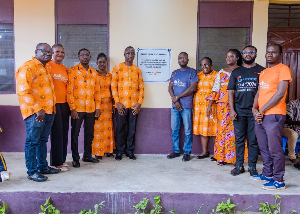Fidelity Bank expands Orange Impact Initiative with new school in Bolga