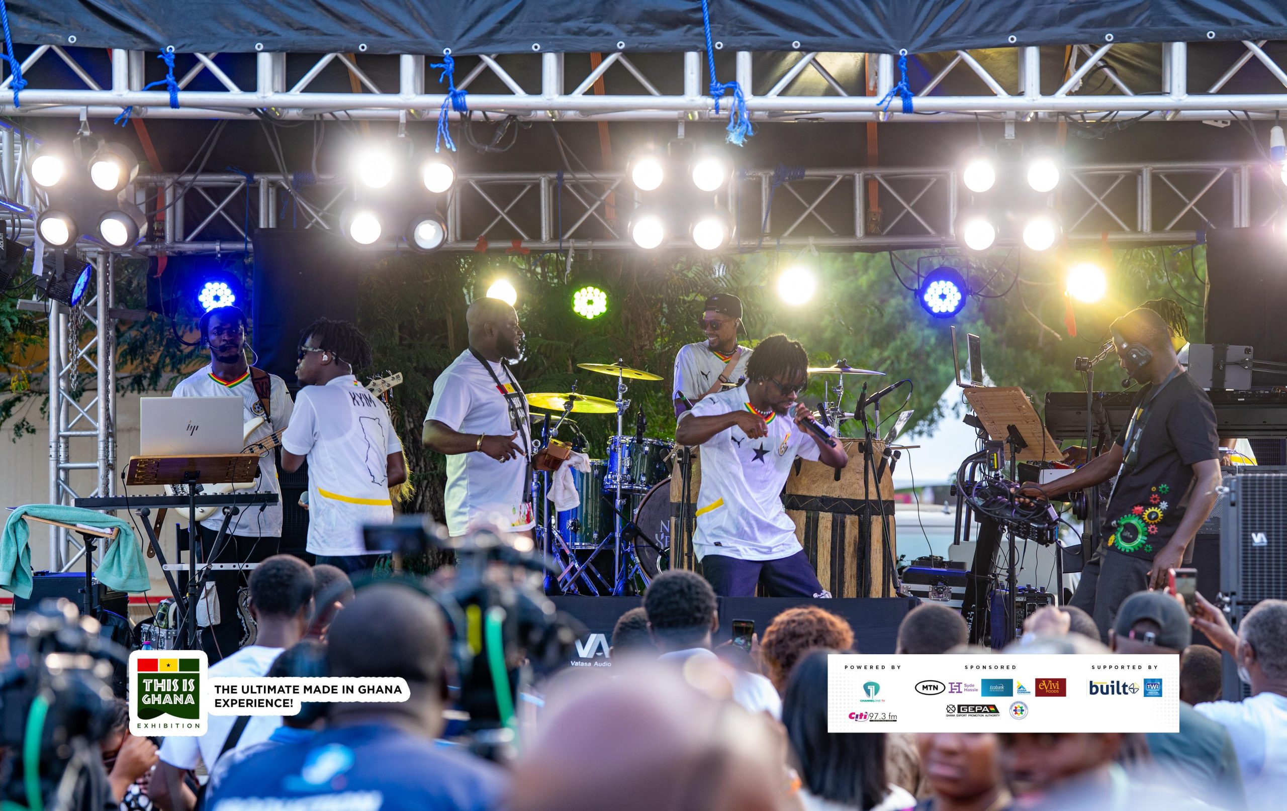 Efua Sutherland Park comes alive with Nkyinkyim Band at This is Ghana