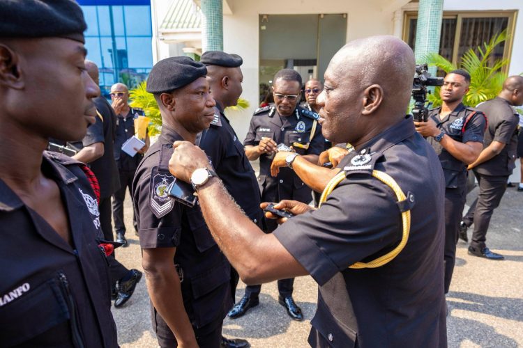 IGP Yohuno promotes 17 officers for major drug and arms seizures